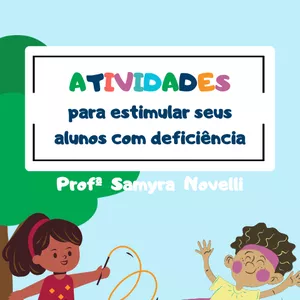 Atividades para estimular alunos com deficiência na Educação Infant...