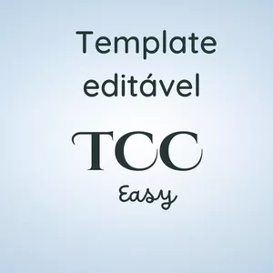 Template editável TCC Easy - Olive Education | Hotmart