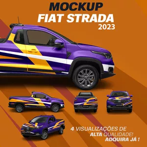 MOCKUP FIAT STRADA 2023 - Janiel Sousa | Hotmart