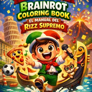 Brainrot Coloring Book: El Manual del Rizz Supremo | Hotmart