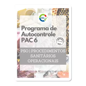 Programa de Autocontrole 06 - Procedimentos Sanitários Operacionais...