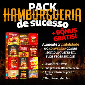 Pack Hamburgueria de Sucesso - Maissy Ramos Ferreira | Hotmart