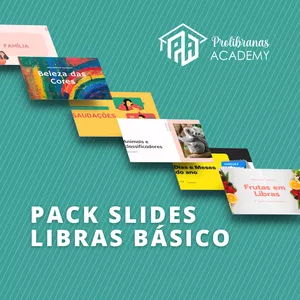 Pack slides Libras Básico - Prolibranas Academy | Hotmart