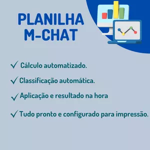 Planilha M-CHAT - Soluções para Avaliação e Intervenção Clínica | H...
