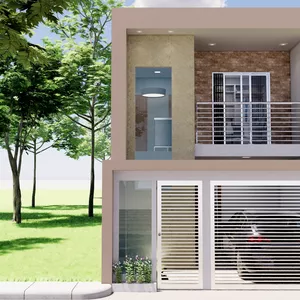 Projeto editável Sobrado para terreno 5x10 - GCS Negócios Online | Hotmart