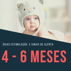 Brincadeiras para estimular + Sinais de ALERTA : bebês 4 a 6 meses ...