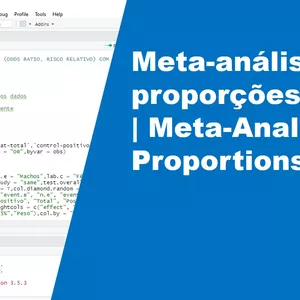 Meta-análise de proporções no programa R | Meta-analysis of proport...
