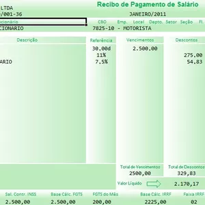 holerite pronto para preenchimento - Gabriel Bernardes | Hotmart