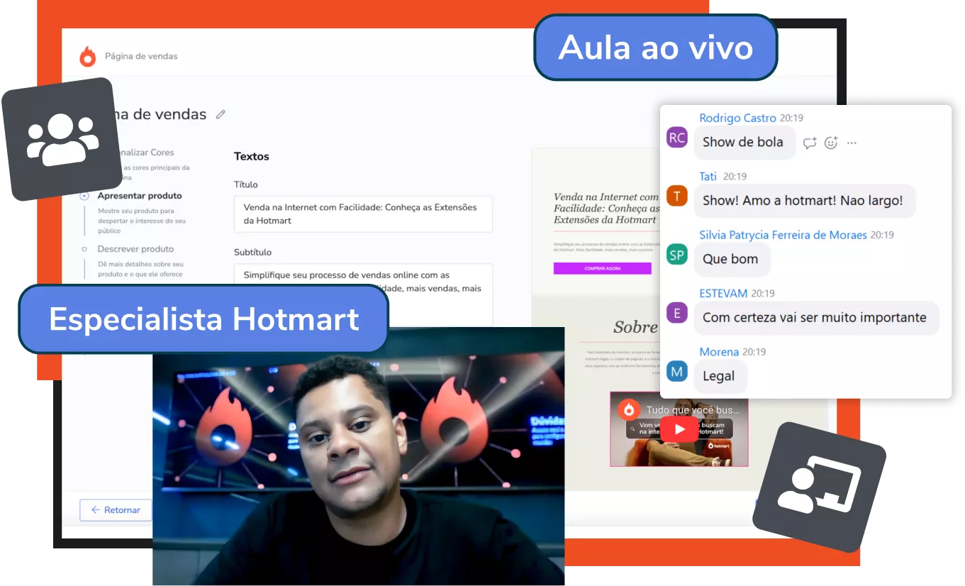 Hotmart Pages / Hotmart Send