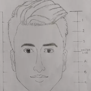 How to draw a human face with detailed guidelines - Chinedu Collin...