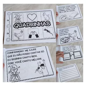 Livrinho de quadrinhas folclóricas - Gilmara | Hotmart