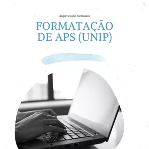 Modelo de APS pronto (UNIP) - Cristian Noleto | Hotmart