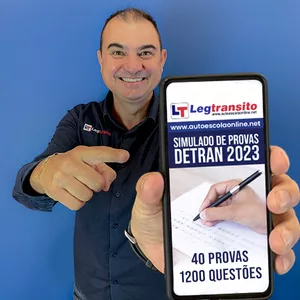 40 Provas Simuladas Detran | Atualizadas - Autoescola Online | Hotmart