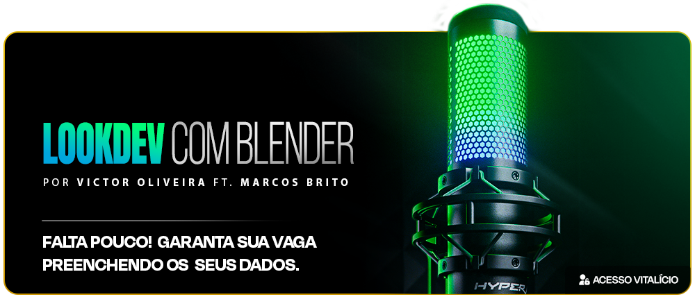 Hyper X - Lookdev com blender