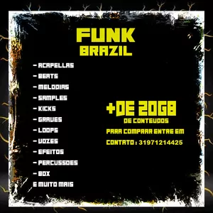 FUNK BRAZIL DRUM KIT 2025 | Drum Kit +De 20Gb De Conteudos - Diogo ...