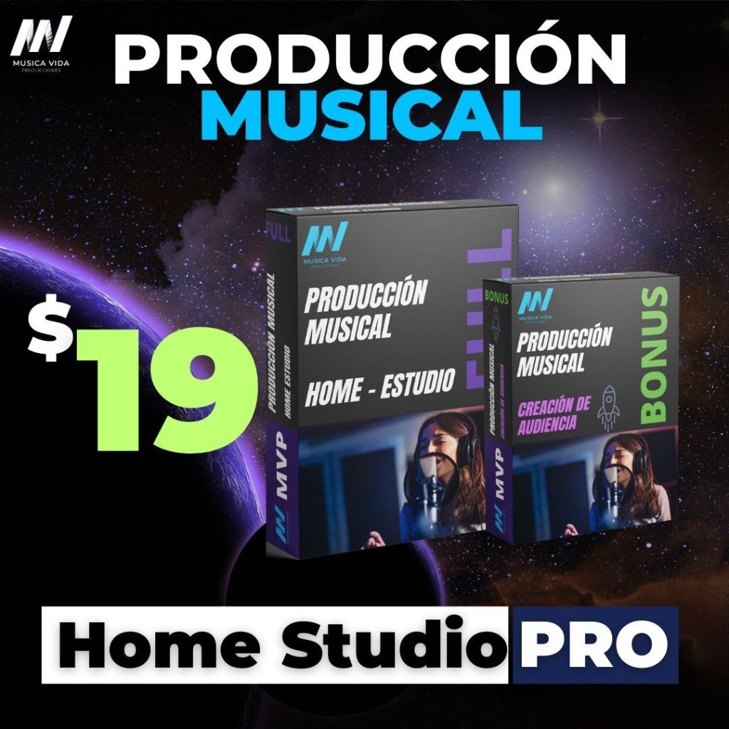 Producción Musical - Home Studio PRO