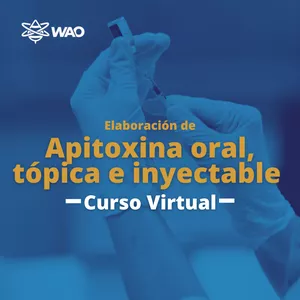 Curso de Elaboración de Apitoxina Oral, Tópica e Inyectable - David...