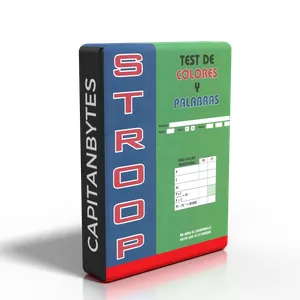 Test Stroop De Colores Y Palabras - Capitan Bytes | Hotmart