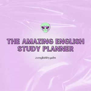- the amazing english study planner - Gabriela Patines | Hotmart