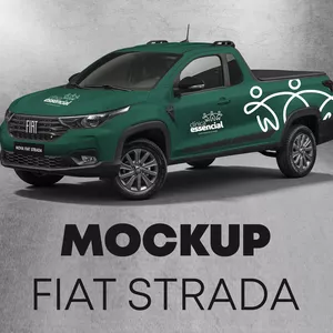 Mockup | Fiat Strada - Lari Design | Hotmart
