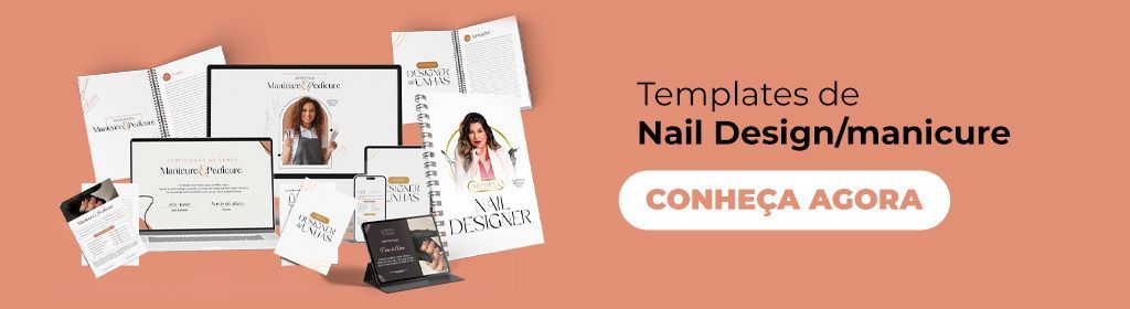 Templates de Apostilas e Certificados de Nail Designer e Manicures