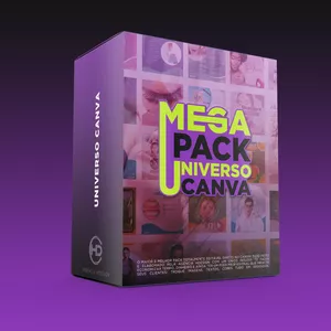 Mega Pack Universo Canva - Agência HDesign | Hotmart