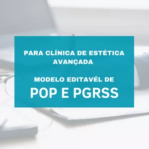 POP e PGRSS - Modelos editáveis completos para clínicas de estética...