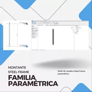 Perfil UE metálico Steel Frame paramétrico - THIAGO OLIVEIRA | Hotmart