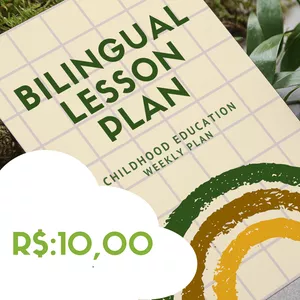Planejamento bilíngue, Bilingual Planning | Planejamento semanal, p...