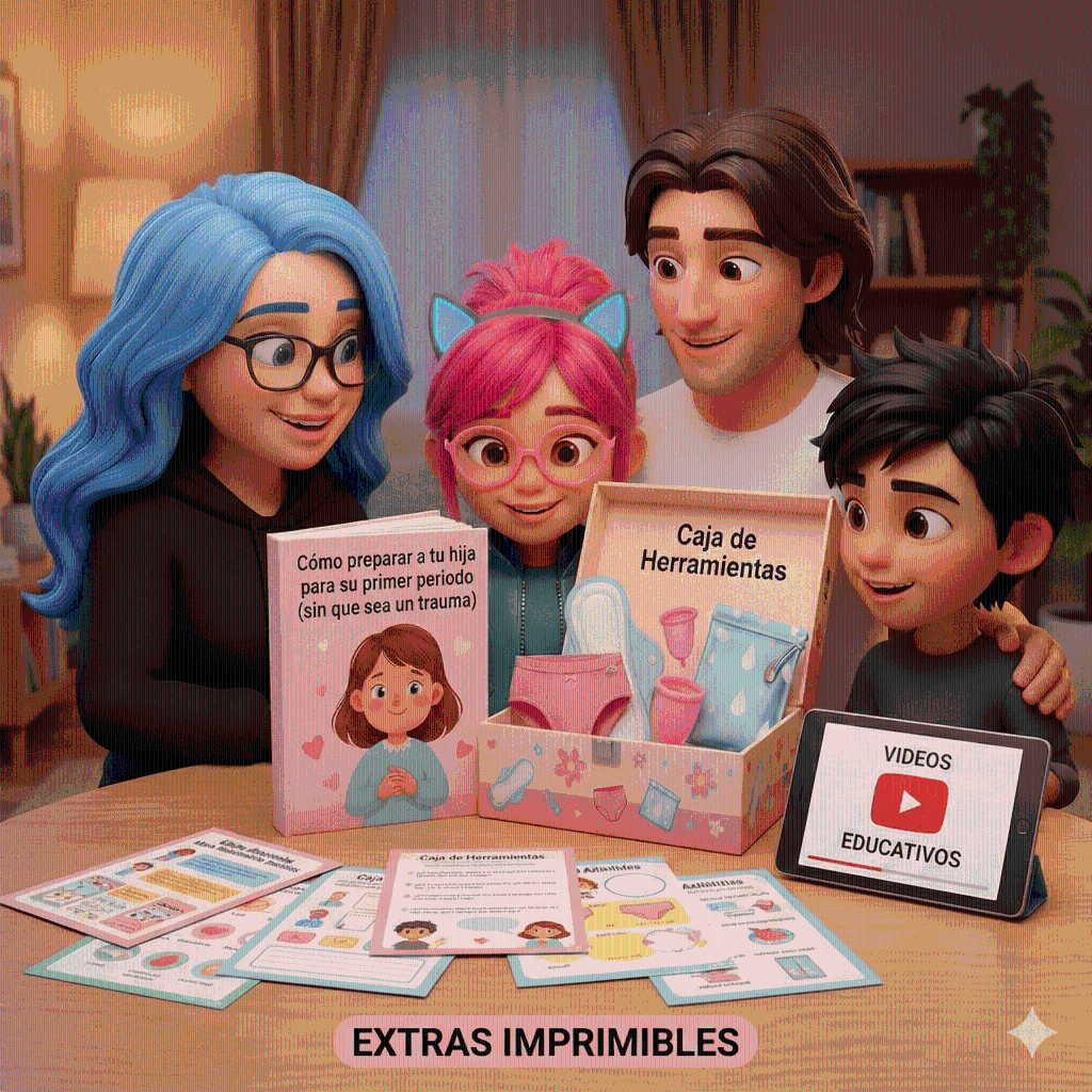 Cómo preparar a tu hija para su primer periodo sin que sea un trauma ...