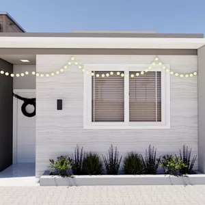 Arquivos do projeto de Casa térrea para terreno 5x10 REF.243 - GCS ...