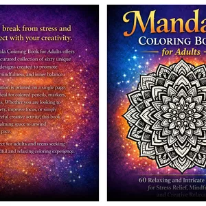 Mandala Coloring Book for Adults | 60 Relaxing & Intricate Desi...