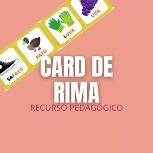 Card de Rima (Recurso Pedagógico) | Hotmart