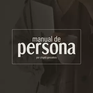 Manual de persona - Gabriela Menck Gonzalez da Silva | Hotmart