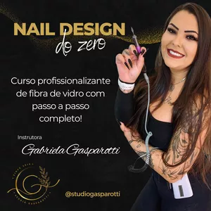 Curso Nail Design Fibra de Vidro - Studio Gasparotti | Hotmart
