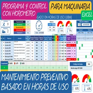 MANTENIMIENTO PREVENTIVO BASADO EN HORAS DE USO EN EXCEL - Ludus