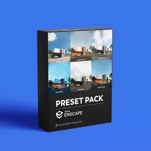 Preset Pack Enscape - Studio Calique Brito | Hotmart