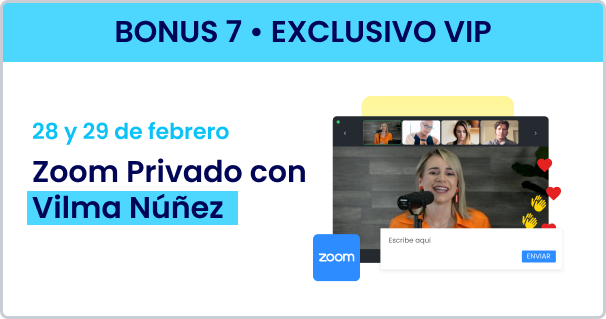 Experiencia VIP - Sube Tus Márgenes