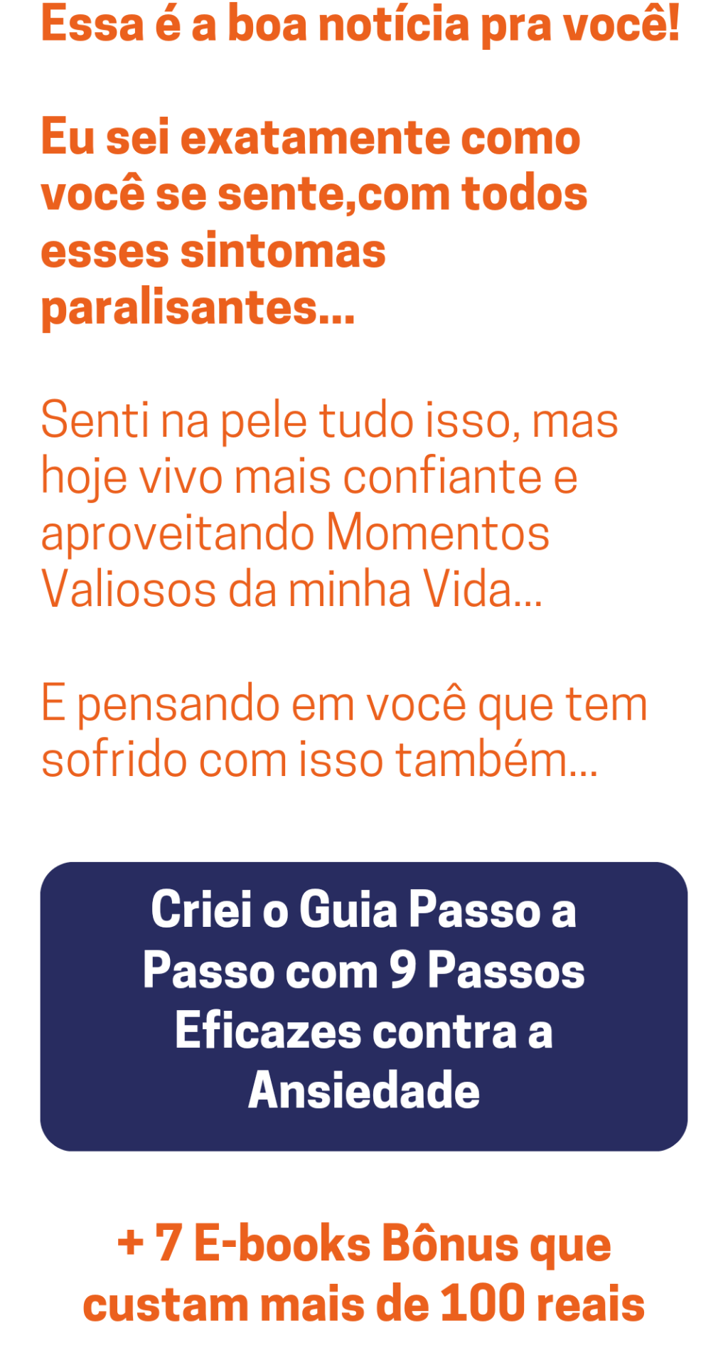 9 Passos Eficazes contra a Ansiedade