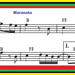 Maranata em partitura - Kaindcursos | Hotmart
