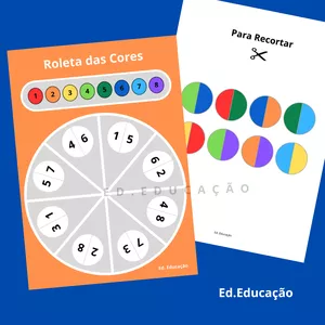 Roleta das Cores - Ed.Educação - Éder Monteiro Góis | Hotmart