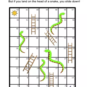 SNAKES AND LADDERS - 10 different versions! - Bumble Bee Education ...