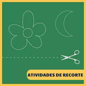 Atividades de recorte - O Universo da Educação Recursos Didáticos