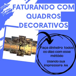 Faturando com quadros decorativos - Gabriel Rifai | Hotmart