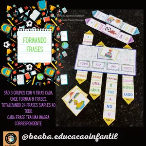 FORMANDO FRASES - Bê a Bá Educação Infantil | Hotmart