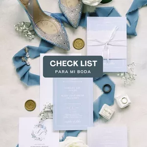 Check List para mi boda Opción Descargable - Luisa Ruby Rodriguez