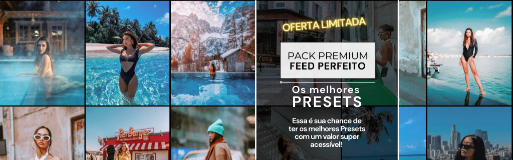 Presets Pack Premium - Feed Perfeito