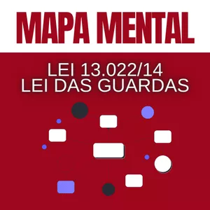 Mapa mental - Lei 13.022 "Estatuto das Guardas Municipais" - Tayna Cristhine de Morais Raimundo ...