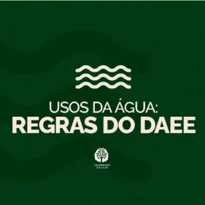 Usos da água: regras do DAEE - Via Ambiental Educação | Hotmart