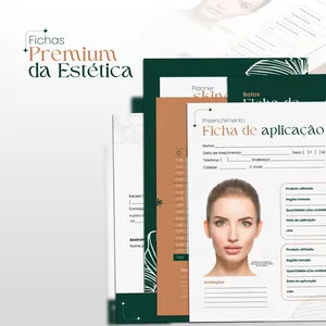 Fichas Premium Estética - Mahara Marketing | Hotmart